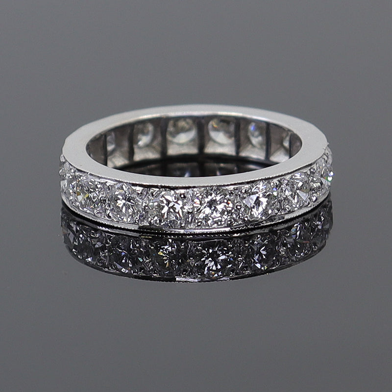 Pre-Owned 18ct White Gold Full Eternity Ring – Chatfields Jewellers